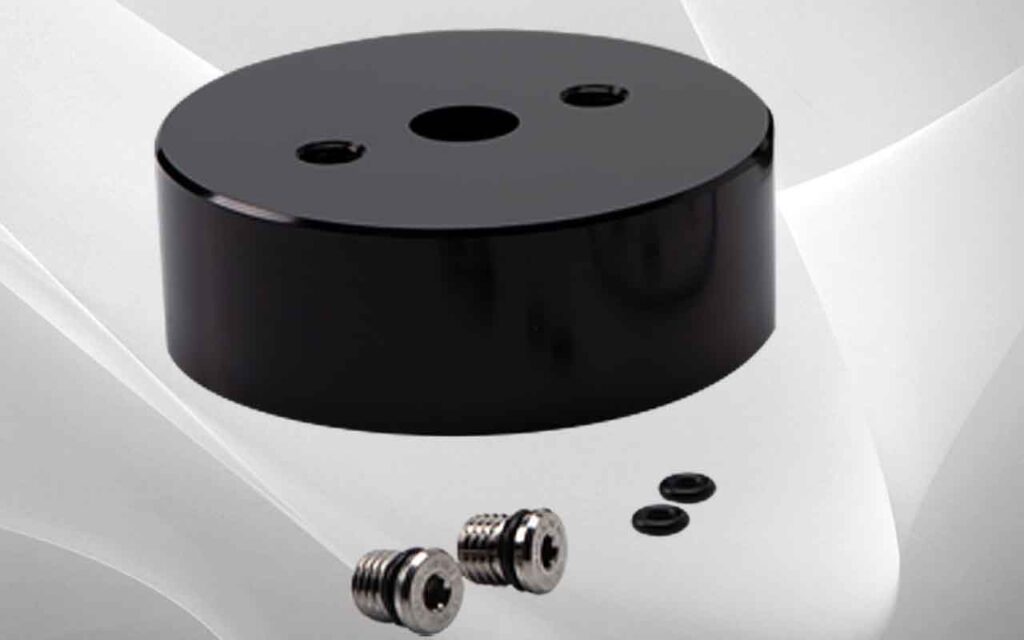 Triaxial Top Cap Only, Anodized Aluminum - Avantech Engineering ...