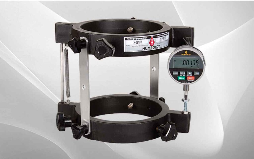 H-2911D Compressometer with Digital Indicator, 6" x 12" - Avantech ...